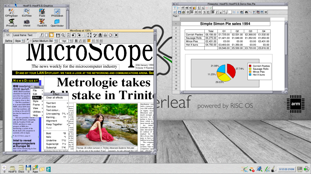 Cloverleaf Kitten Pi – RISC OS Cloverleaf Operating system for Raspberry Pi