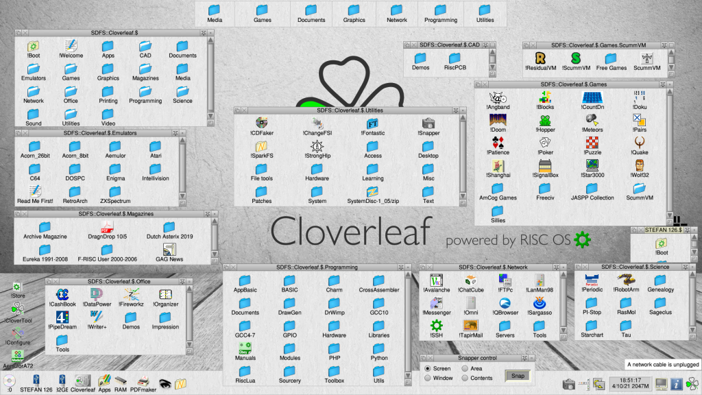 Cloverleaf Risc Os Distro Basic Risc Os Cloverleaf Operating System For Raspberry Pi 5830